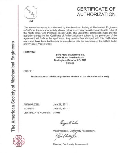 ASME-UM-Stamp-Certificate-Sure-Flow-Equipment-Inc - Sure Flow Equipment ...